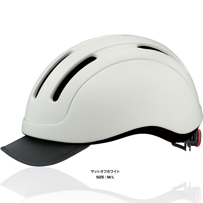 帽子感覚で使える、よりシンプルさを求めた普段着モデル。 【サイズ】S/M(55-58cm)：220g、M/L(57-60cm)：235g※バイザー未装着時の参考重量 ※サイズアジャスターバンド付。 ※当モデルにAIネットの設定はありません。...