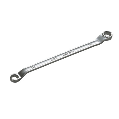 めがねレンチはスパナ同様、ボルト・ナットを締付けたり緩めたりする工具の一つです。 スパナがボルト・ナットを2点でとらえるのに対し、めがねレンチは6点でとらえるため、 スパナより大きな力をかけることができます。　しかもリング状になっているため...
