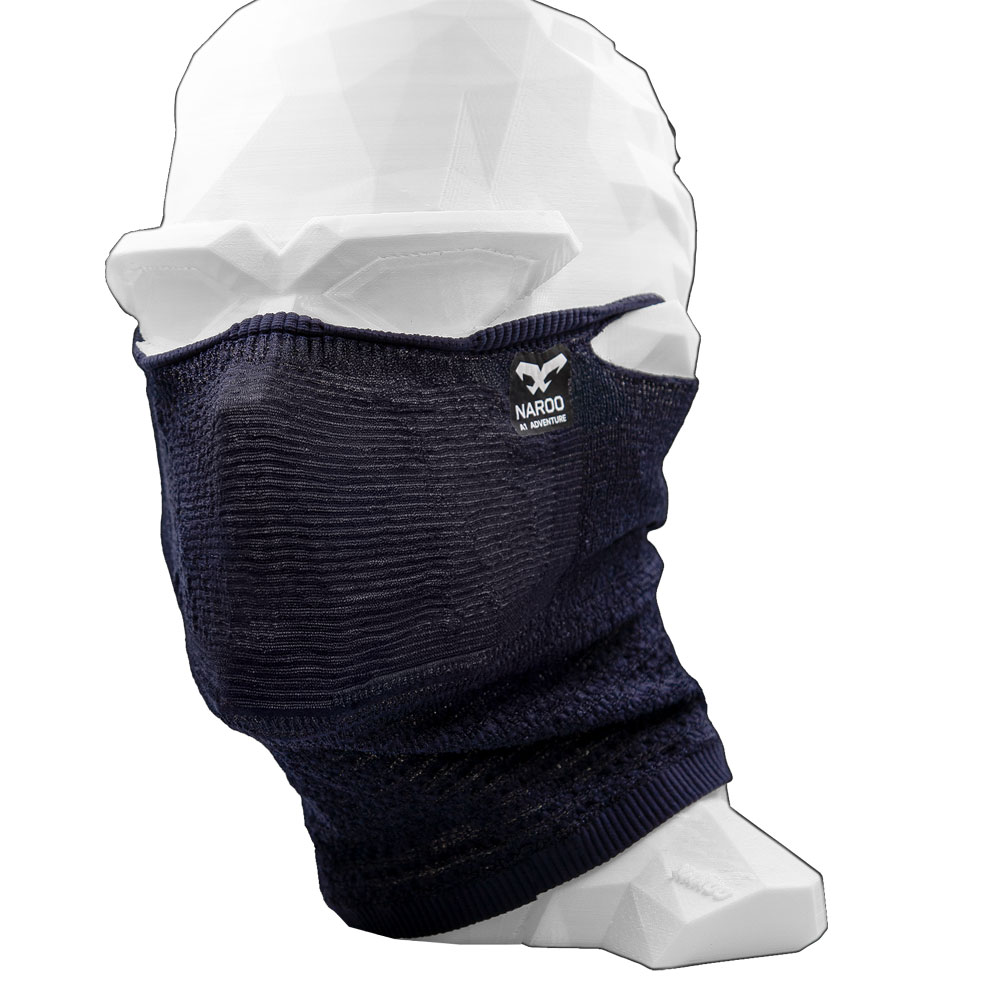 乾燥環境での喉・気道の不快感を軽減。超軽量・高通気のスポーツ用フェイスマスク超軽量・高通気のマイクロベント生地で呼吸抵抗を低減。ラン／ライド時の息苦しさを抑制し、快適な呼吸をサポート。首丈が長く、首部分の保温やUV対策にも対応。NACM（3...