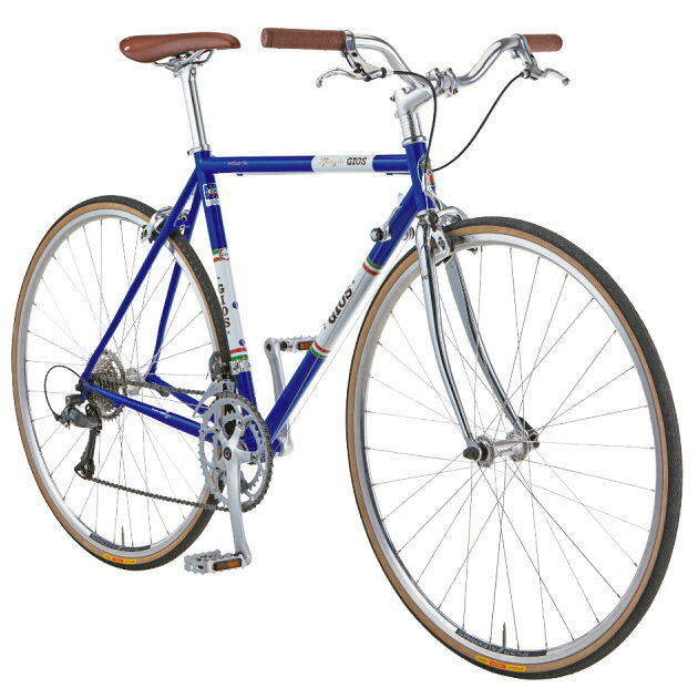 ロードサイクリングを気軽に楽しめる自転車です。スタンドは付属しません。乗り心地の良いクロモリフレーム。初心者でも扱いやすいライザーハンドルバー仕様。クラシック調のお洒落なデザイン。FRAME：4130 CR-MO SPECIAL TUBIN...