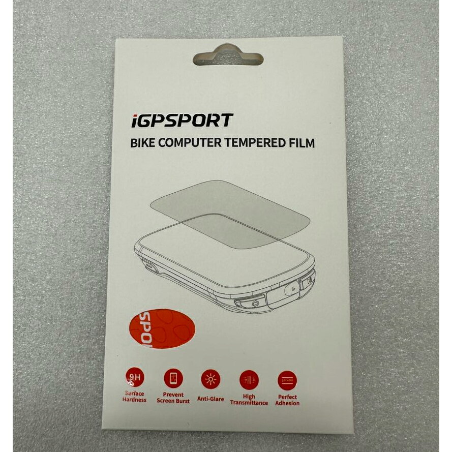 iGPSPORT BSC500用 画面保護フィルム｜液晶保護・傷防止BSC500専用設計の液晶保護フィルムで、画面をキズや汚れからしっかり守ります。透明度の高いフィルムを採用し、画面の視認性を損なわずクリアな表示を維持します。タッチ操作に影...