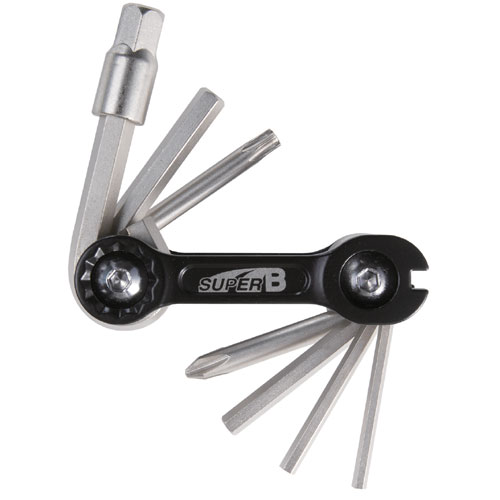 9 in 1折りたたみツールです。 2.5/3/4/5/6/8mm　六角レンチ、 3.2mmスポークレンチ、 ＋ドライバー、T25商品のカラー・サイズについて 商品のカラーはディスプレイの種類等により、実物と異なって見える場合がございます。...