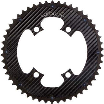 X-Ring ROAD Al/Ca 110 アウター 4arms 7075-T6アルミ/カーボン PCD：110mm 4arms 9000、6800用 重量（カタログ値）：80g（50T） 製品は高い性能と引き換えに、耐久性が低くなっている...
