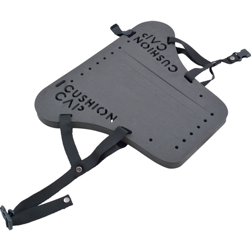 持ち運びができる携帯用ヘルメット 軽くて伸縮性のある素材なので、小さく折り畳んでカバンに収納できて携帯に便利な簡易ヘルメットです。 たたまない状態であっても薄いため、オフィスや自宅でもかさばりません。 衝撃から頭部を守る衝撃吸収緩衝材EVA...