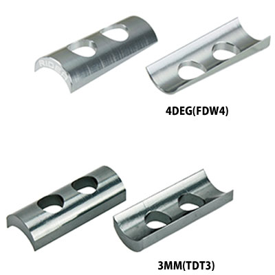 RIDEA FD SPACER シルバー FDW4：フロントディレイラー直付け台座に使用して、フロントディレイラーの角度を4°変更します。 TDT3：フロントディレイラー直付け台座に使用して、フロントディレイラーを3mm後退させます。 商品...