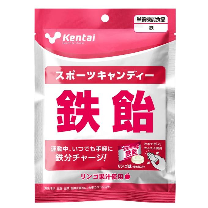 商品情報【内容量】72g【原材料】砂糖（国内製造）、水飴、リンゴ濃縮果汁／酸味料、香料、ピロリン酸鉄【栄養成分表示】製品3粒（10.8g）当たりエネルギー 42.3kcal、たんぱく質 0g、脂質 0g、炭水化物 10.6g、食塩相当量 0...