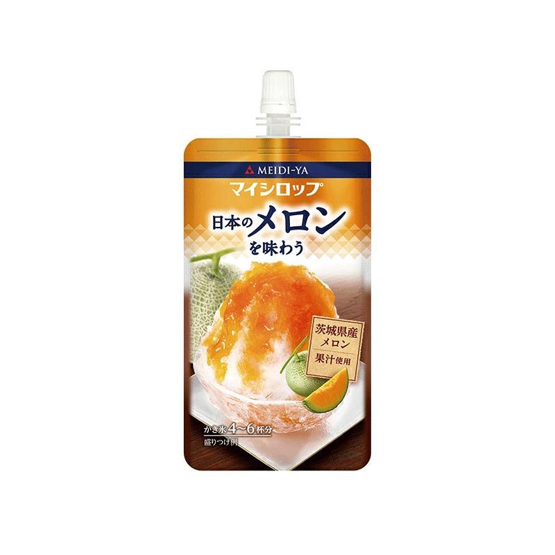 かき氷 明治屋 マイシロップ メロン 150g 日本のメロンを味わう かき氷シロップ メロン味 メロンそのものや果肉感が味わえるシロップ 明治屋の人気メロン味 メロン味は子供にも大人にも1番人気のかき氷定番フレーバーです。近年雑誌やテレビで...