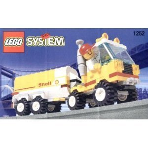 【商品名】LEGO 1252 Shell Tanker (レゴ シェル タンクローリー)　【カテゴリー】おもちゃ:ブロック【商品説明】1999年にLEGO社より発売されたシェルのプロモーション用のセットです。車の部品は古き良き時代のパーツ構...