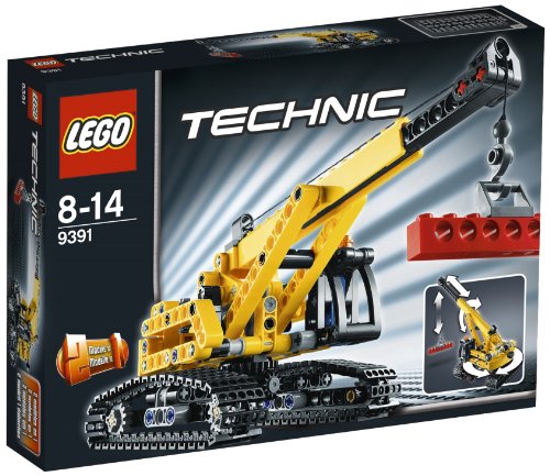 【商品名】レゴ テクニック クローラー・クレーン 9391【カテゴリー】おもちゃ:ブロック【商品説明】Features moving tracks, rotating superstructure, raising boom, extend...
