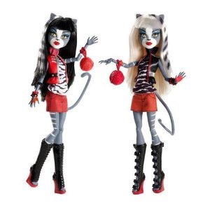 【商品名】モンスターハイ　化け猫ツインシスターズ　Monster High Werecat Twin Sisters【カテゴリー】ホビー:フィギュア・コレクタードール【商品説明】Monster High Action Figure Doll...
