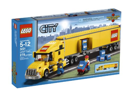 【商品名】LEGO City Truck 3221 【カテゴリー】ホビー:ブロック【商品説明】レゴ・ボックスをトラックの後部に入れるのを助けて、彼らを空港へ運搬するために運転席にとび乗るために、トロリーを使ってください。メーカーは、年齢を推...