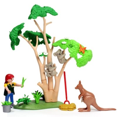 【商品名】Playmobil（プレイモービル） Koala Bears with Kangaroo コアラ カンガルー 4854 【カテゴリー】おもちゃ：ブロック【商品詳細】 playmobil 4854