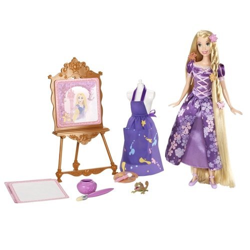 【商品名】Disney ディズニー Tangled Royal Artist Rapunzel Doll 人形 ドール【カテゴリー】おもちゃ：きせかえ人形・ハウス【商品詳細】 人形