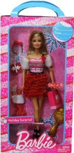 【商品名】Holiday Surprise Barbie(バービー) ドール 人形 フィギュア【カテゴリー】おもちゃ：きせかえ人形・ハウス【商品詳細】 バービーHoliday Surprise Barbie ドール 人形 フィギュア