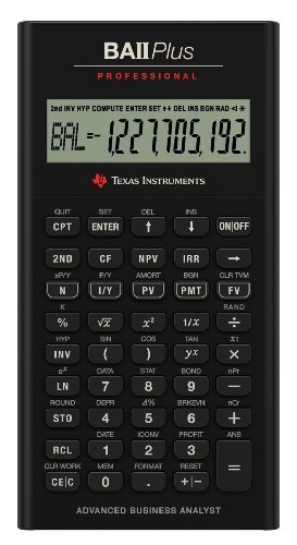 【商品名】TI BA II Plus Pro Calculator 【カテゴリー】文房具・オフィス用品：オフィス機器【商品詳細】 ★★★The BA II Plus Professional calculator features all ...