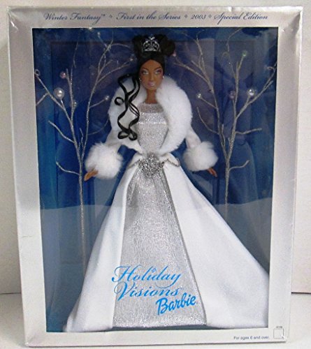 【商品名】2003 Winter Fantasy Holiday Visions Barbie A/A Special Edition by Mattel 【カテゴリー】おもちゃ：きせかえ人形・ハウス【商品詳細】 brand new