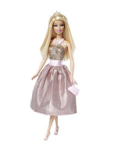 【商品名】Barbie Princess Doll - Pink and Gold Dress by Barbie 【カテゴリー】おもちゃ：きせかえ人形・ハウス【商品詳細】 Feature a fresh new look and spar...