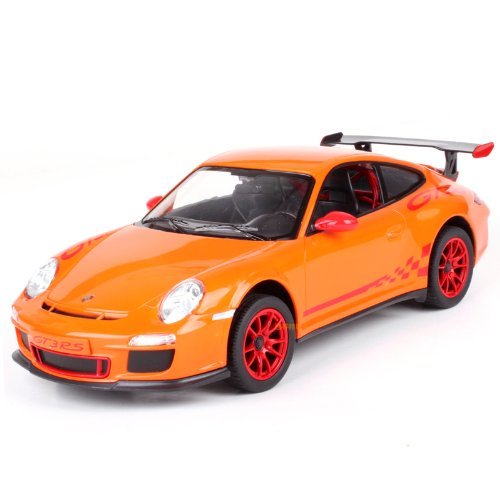 【商品名】RCカー ポルシェ 911 ジーティー3アールエス 1/14 Scale Porsche 911 GT3 R-S RC Car R/C RTR オレンジ【カテゴリー】ホビー：ラジコン【商品詳細】 1/14スケール 単三x5、9Vx...