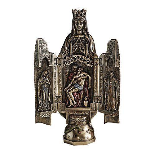 【商品名】Design Toscano Triptych of the Virgin Mary Hinged Statue 【カテゴリー】ホーム：インテリア【商品詳細】 Our Design Toscano 11 in. Triptych ...
