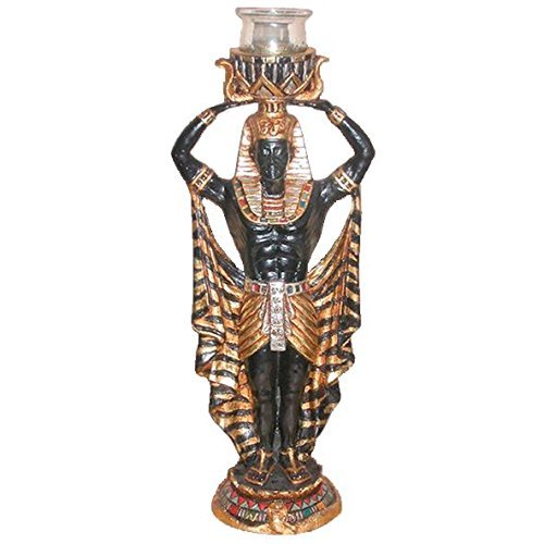 【商品名】Design Toscano Egyptian Nubian Male Altar Candleholder 【カテゴリー】ホーム：インテリア【商品詳細】 この商品は「お取り寄せ商品」となります。在庫状況によっては発送予定日は前後...