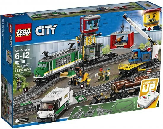 【商品名】レゴ(LEGO)シティ 貨物列車 60198 おもちゃ 電車 【カテゴリー】おもちゃ【商品説明】リモコンの列車と線路のセットで、貨物列車を指揮する現場監督を目指しましょう！ 建築素材のセット、各列車、そしてミニフィギュアが付いたこ...