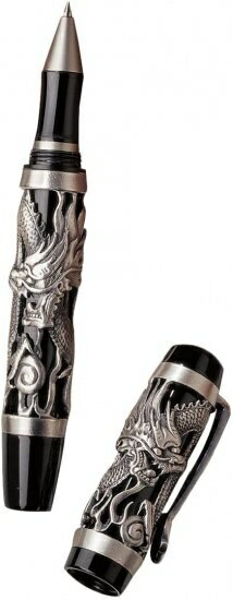 【商品名】Design Toscano Twin Dragons Sculptural Pewter Pen by Design Toscano【カテゴリー】ホーム・キッチン : 彫像【商品説明】
