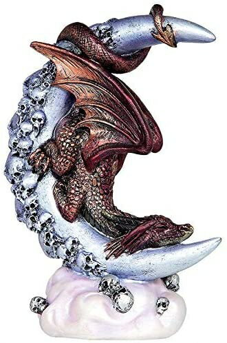 【商品名】Design Toscano ムーンビーム ドラゴン像 フルカラー【カテゴリー】ホーム・キッチン : 彫像【商品説明】寸法: 幅6インチ x 奥行き3.5インチ x 高さ8インチ。2ポンド。 高品質のデザイナーレジンで接着された本...
