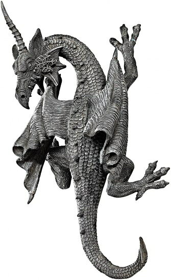 【商品名】(Single) - Design Toscano Pd1376 Horned Dragon Of Devonshire Wall Sculpture【カテゴリー】ホーム・キッチン : 彫像【商品説明】