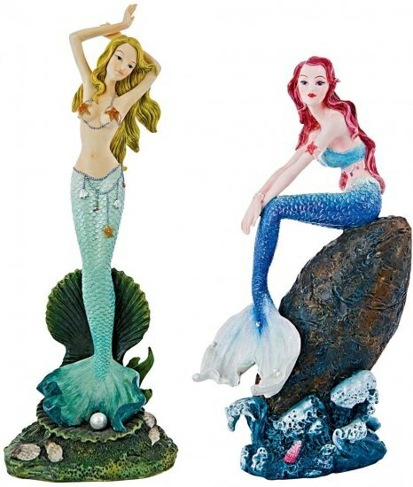 【商品名】Design Toscano QS9233780 メロディコーブ マーメイドコレクション フルカラー【カテゴリー】ホーム・キッチン : 彫像【商品説明】寸法:幅4.5インチ×奥行き3インチ×高さ9.5インチ。1ポンド。 高品質のデ...