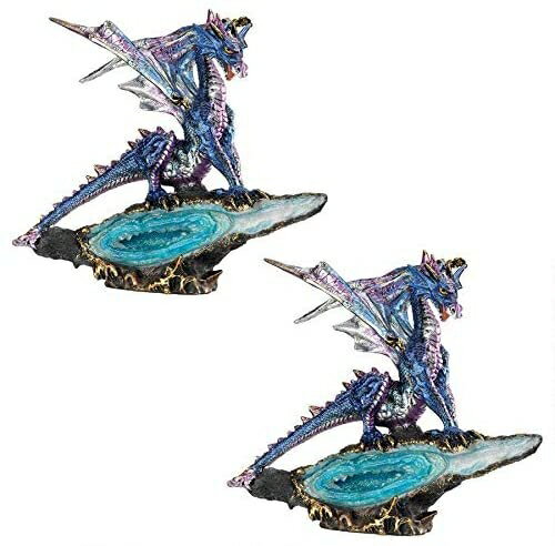 【商品名】Design Toscano ジオード ガーディアン ゴシック ドラゴン 像 QS9290928【カテゴリー】ホーム・キッチン : 彫像【商品説明】寸法各8.5 wx2。5dx6。5h 1ポンド 高品質なデザイナー樹脂で接着」で実...