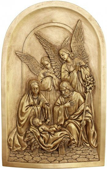 【商品名】Design Toscano Holy Family Nativity Wall Sculpture, Gold【カテゴリー】ホーム・キッチン : 彫像【商品説明】寸法: 幅7インチ x 1。 5dx11H 2ポンド 高品質のデザ...