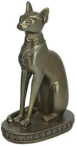 【商品名】Design Toscano Bastet、古代エジプトの猫の女神、7.5インチ、M、ブロンズ【カテゴリー】ホーム・キッチン : 彫像【商品説明】寸法:幅3インチ x 4インチ。 奥行き5インチ x 7インチ。 高さ5インチ、1ポ...