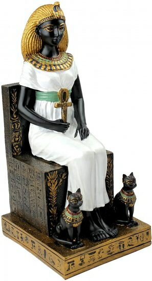 【商品名】(Multi) - Design Toscano Queen Cleopatra on the Throne of Egypt Statue【カテゴリー】ホーム・キッチン : 彫像【商品説明】寸法:幅4.5インチ x 奥行き4.5...