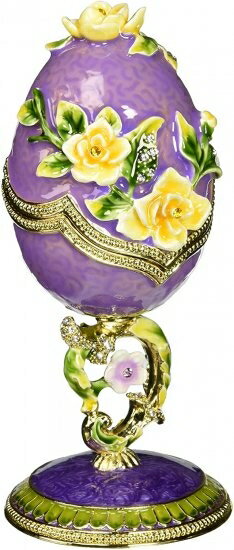 【商品名】(Lavender) - Design Toscano Spring Bouquet Collection Faberge Style Enamelled Egg【カテゴリー】ホーム・キッチン : 彫像【商品説明】古代の失われたワ...