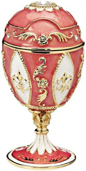 【商品名】(Rose, Single) - Design Toscano Royal French Faberge-Style Enamelled Egg - Rose【カテゴリー】ホーム・キッチン : 彫像【商品説明】サイズ: 2.5 "...