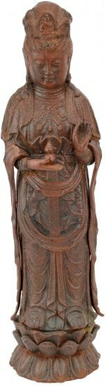 【商品名】Design Toscano 17.5 in. The Goddess Guan-Yin Sculpture 【カテゴリー】ホーム・キッチン : 彫像【商品説明】並行輸入品です