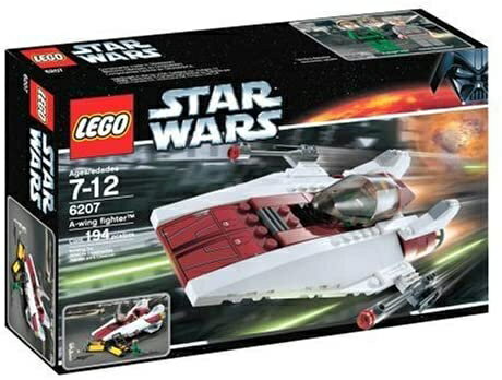 【商品名】レゴ スター・ウォーズ Lego 6207 A-wing Fighter 【カテゴリー】おもちゃ : 【商品説明】レゴ スターウォーズ 廃盤品（2006年発売） 194ピース ミニフィグ2体、貨物スピーダー付属 図解組み立説明書