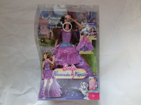 【商品名】Barbie Die Prinzessin und der Popstar Keira Doll 【カテゴリー】おもちゃ : 人形・ドール【商品説明】ドイツ製です。表記並びに歌声はドイツ語です。 新品箱入りの商品です。 輸入済み、...