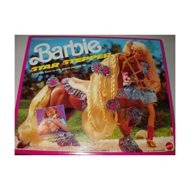 【商品名】Barbie バービースターステッパー馬（夢の馬）Barbie Star Stepper Horse (Dream Horse)【商品説明】・PLEASE see photos for more details. ・Year Ma...