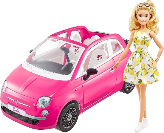 【商品名】Barbie バービーフィアット500人形と車両Barbie Fiat 500 Doll and Vehicle【商品説明】・Imaginations can explore the world with Barbie doll ...