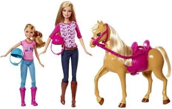 【商品名】Barbie バービー Pinktastic SistersライディングレッスンBarbie Pinktastic Sisters Riding Lessons【商品説明】・Includes: Barbie doll, Stacy...
