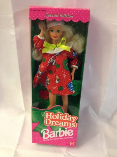 【商品名】Barbie 1994ホリデードリームクリスマスブロンドバービー人形1994 Holiday Dreams Christmas Blonde Barbie Doll【商品説明】・Includes: 11.5" Barbie Dol...