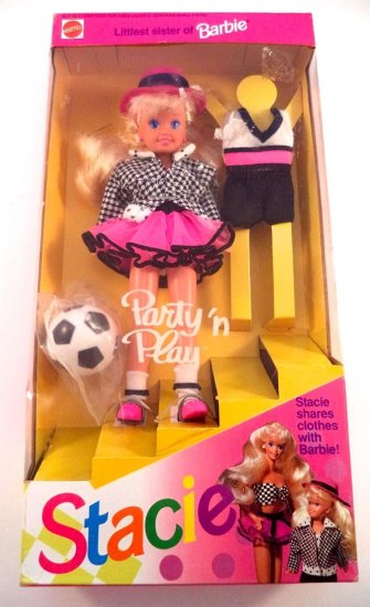 【商品名】Barbie バービー - パーティー 'nプレイステイシードールリトルのバービーの姉妹（1992）Barbie - Party 'n Play STACIE Doll Littlest Sister of Barbie (199...