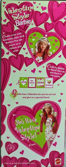 【商品名】Barbie バレンタインスタイルのバービーValentine Style Barbie【商品説明】・Collectible ・Discontinued ・Special Edition ・Barbie