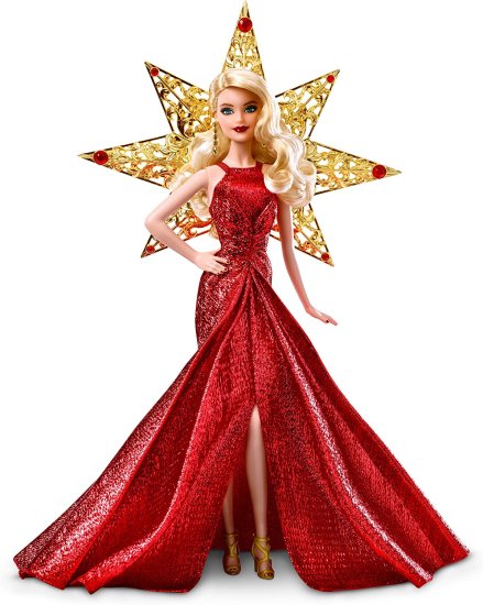 【商品名】Barbie バービー2017ホリデードール、金のドレス付きブロンドBarbie 2017 Holiday Doll, Blonde with Gold Dress【商品説明】・5 ・Celebrate the occasions...