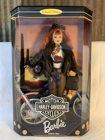 【商品名】Barbie バービー・ハーレー・デイビッドソン・ドール番号4ブロンドBarbie Harley Davidson Doll Number 4 Blonde【商品説明】・Collectible ・Discontinued ・Spe...