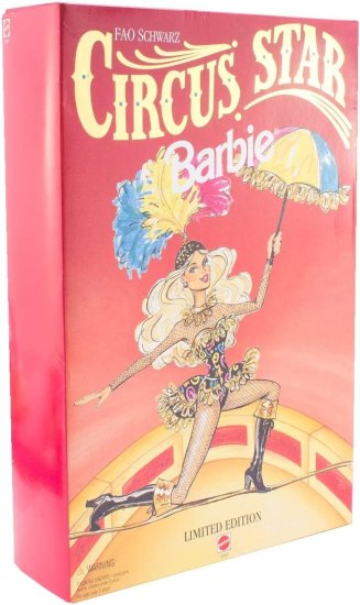 【商品名】Barbie Mattel Circus Star バービー Fao Schwarz Exclusive Limited EditionMattel Circus Star Barbie FAO Schwarz Exclusive...