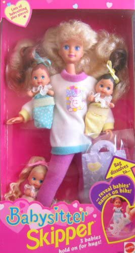 【商品名】Barbie バービーベビーシッタースキッパードールW 3ベイビー！ （1994）Barbie Babysitter SKIPPER Doll w 3 Babies! (1994)【商品説明】・Babysitter Skipper...