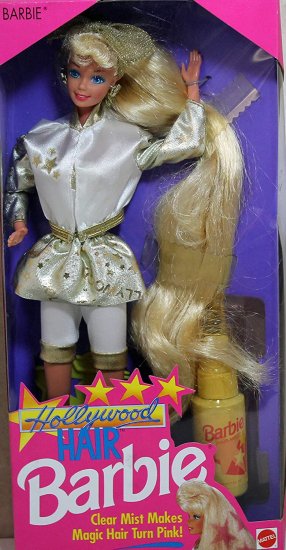 【商品名】Barbie バービーハリウッドヘアバービー人形（1992）Barbie Hollywood Hair Barbie Doll (1992)【商品説明】・Barbie doll is approx. 11.5" tall w/lo...
