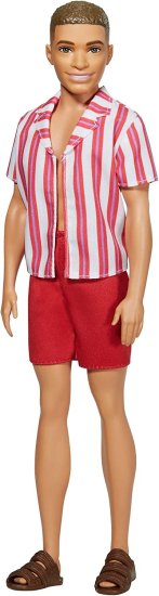 【商品名】Barbie バービーケン60周年記念人形Barbie Ken 60th Anniversary Doll 1 in Throwback Beach Look with Swimsuit & Sandals for Kids 3 ...